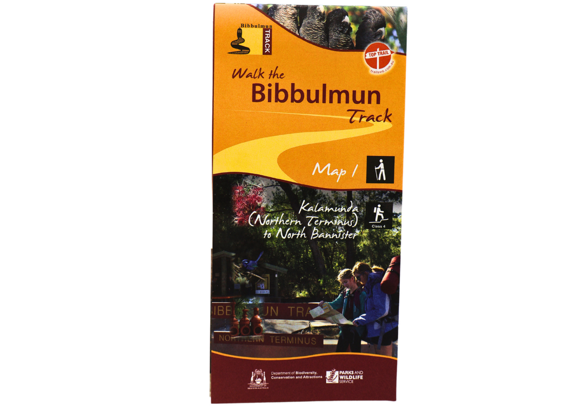 Bibbulmun Track Map #1 – WA Visitor Centre Shop | Souvenirs, Apparel ...