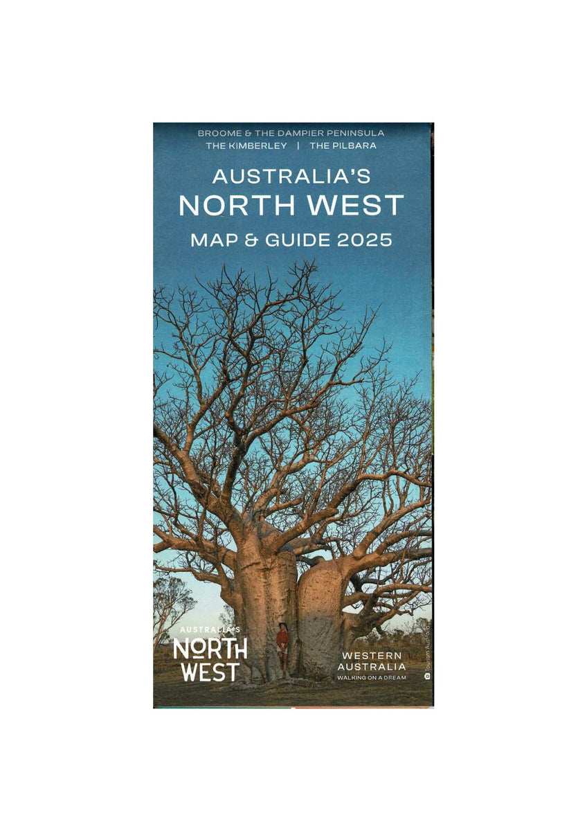 Australia's North West Map – WA Visitor Centre Shop | Souvenirs ...