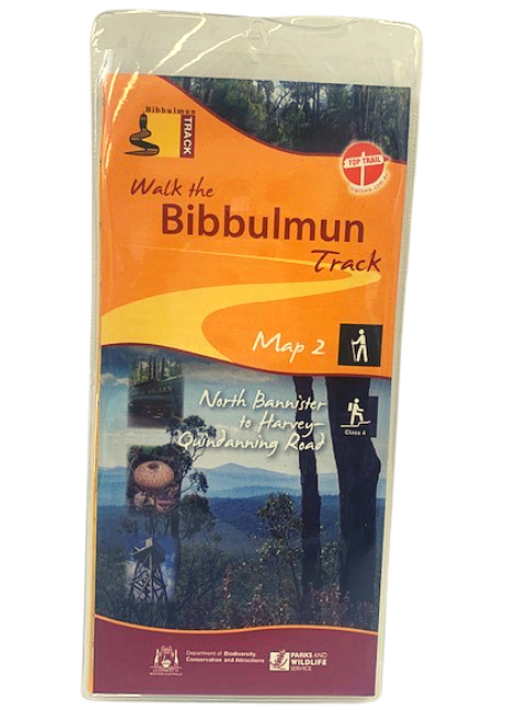 Bibbulmun Track Map #2 – WA Visitor Centre Shop | Souvenirs, Apparel ...