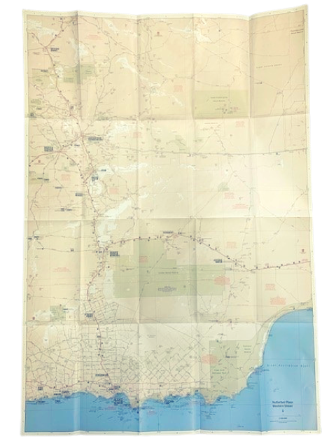 Map - Nullarbor - Western Half – WA Visitor Centre Shop | Souvenirs ...